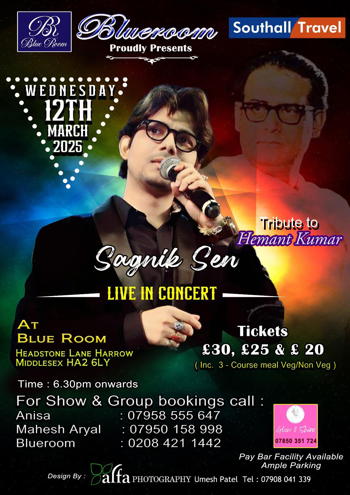Book an Event - Blue Room